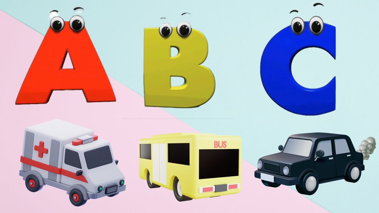 ABC Song Phonics, Transportation Song, ABC Song, Alphabet Educational ...