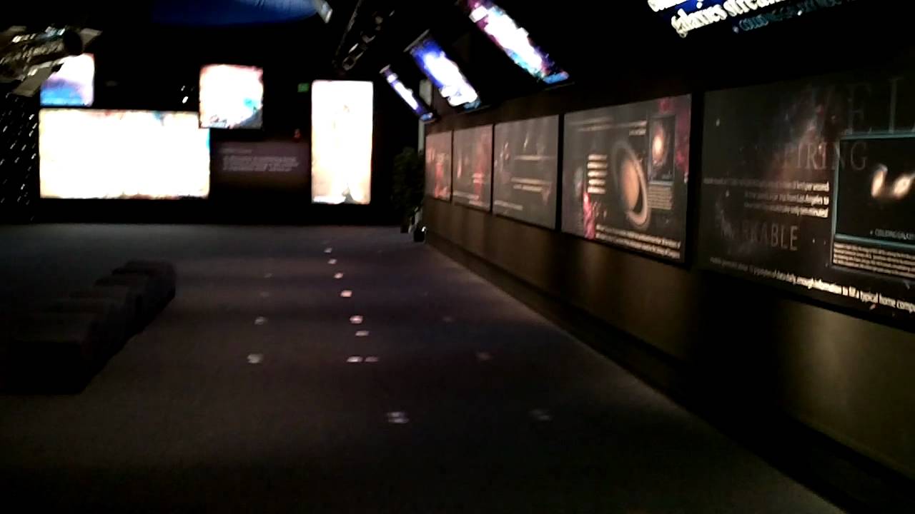 Kennedy Space Center IMAX Cinema Hubble Display Area - YouTube