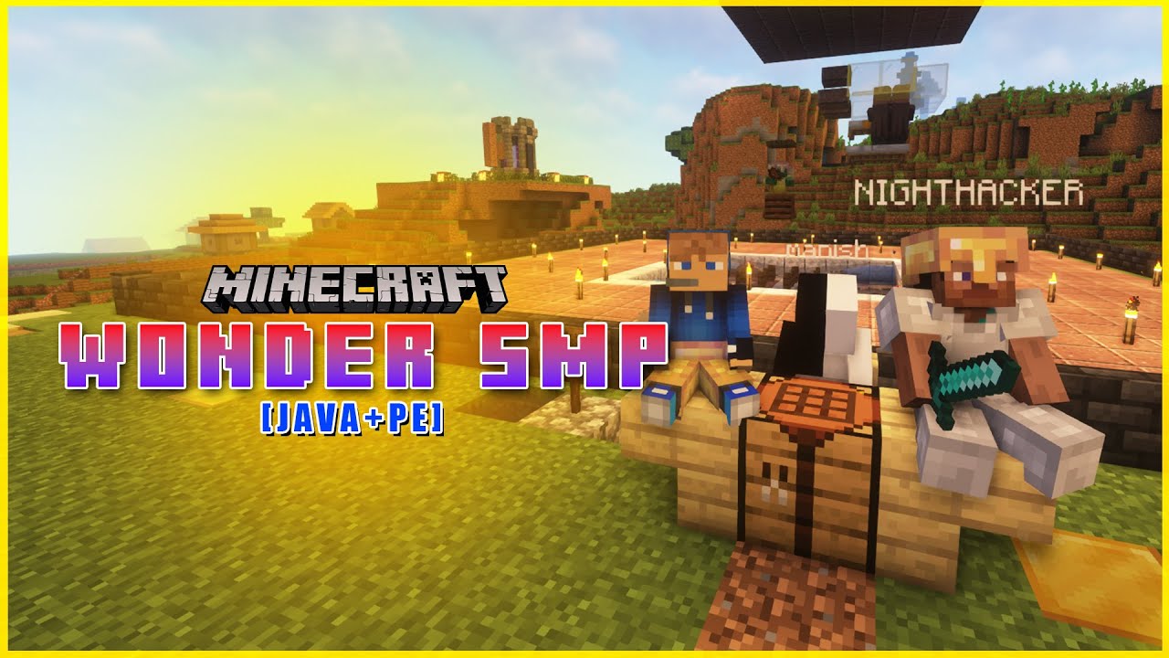 Making Best Build in our SMP - Minecraft Multiplayer [Java + PE] Livestream - !rooter !giveaway ...