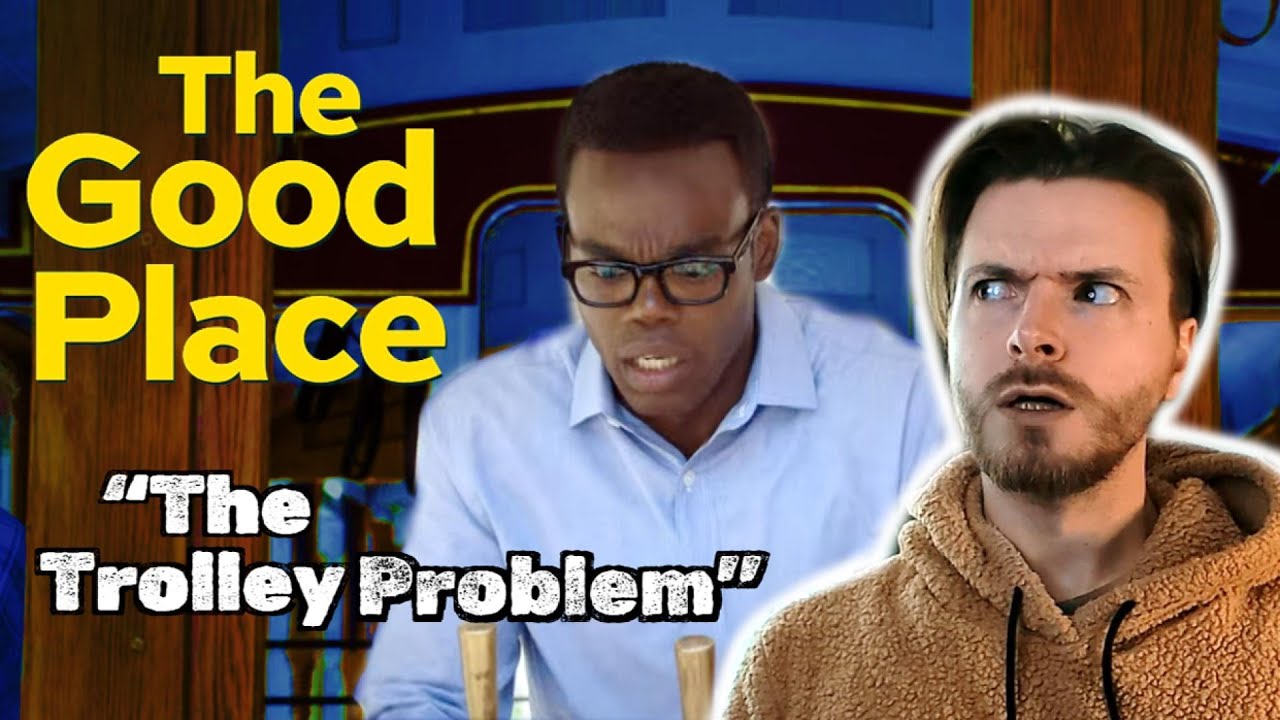 "The Trolley Problem" SOLVED - Let Me Explain | The Good Place 2x5 ...