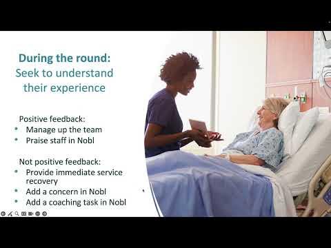 Best Practices for Leader Rounding on Patients - YouTube