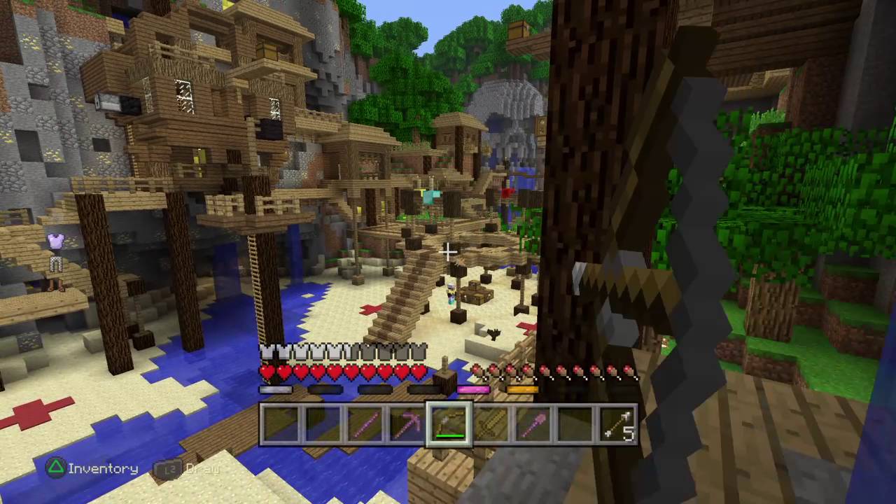 Minecraft: Minigames: Battle: Cove Secret Hiding Spot (PATCHED) - YouTube