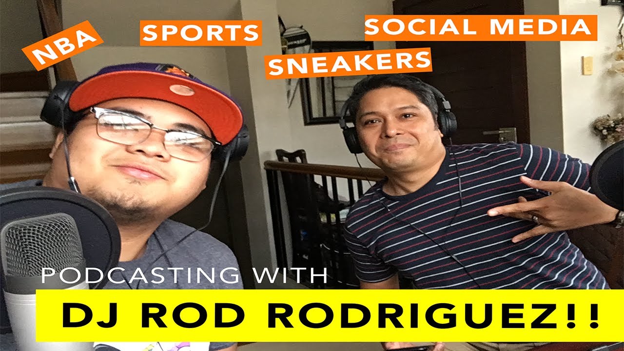 Podcasting with DJ Rod Rodriguez!!!! - YouTube