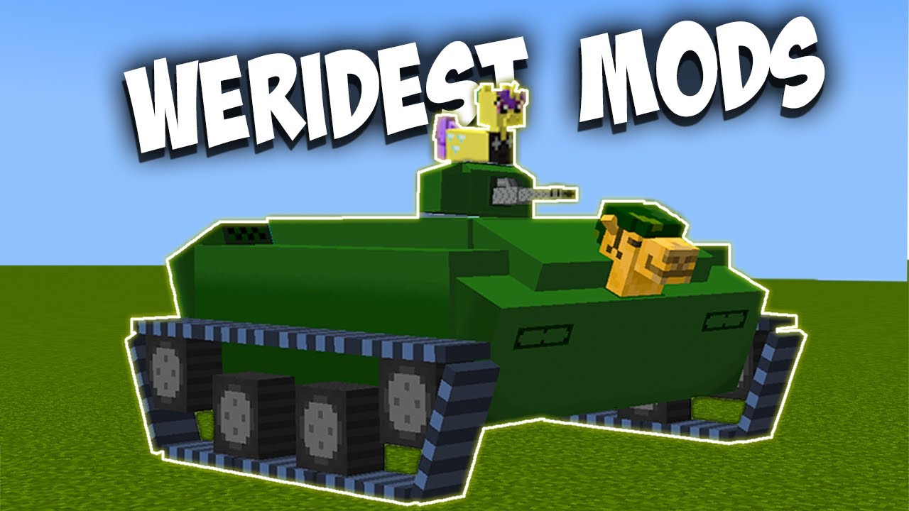 I found the WEIRDEST Minecraft Mods - YouTube