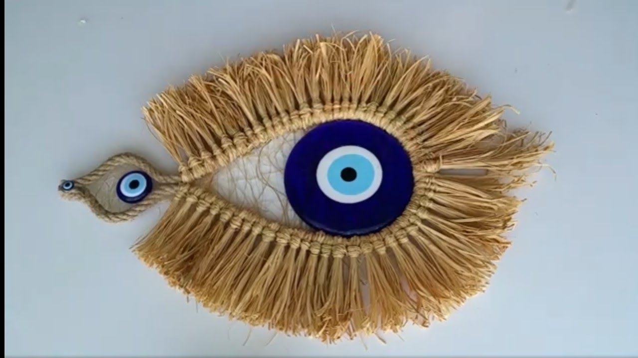 DIY Evil Eye 🧿 | Pinterest Inspired | Home Decor - YouTube