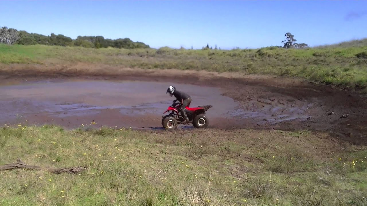 ATV Mud Bogging, Keanukolu, Big Island, Hawaii - YouTube