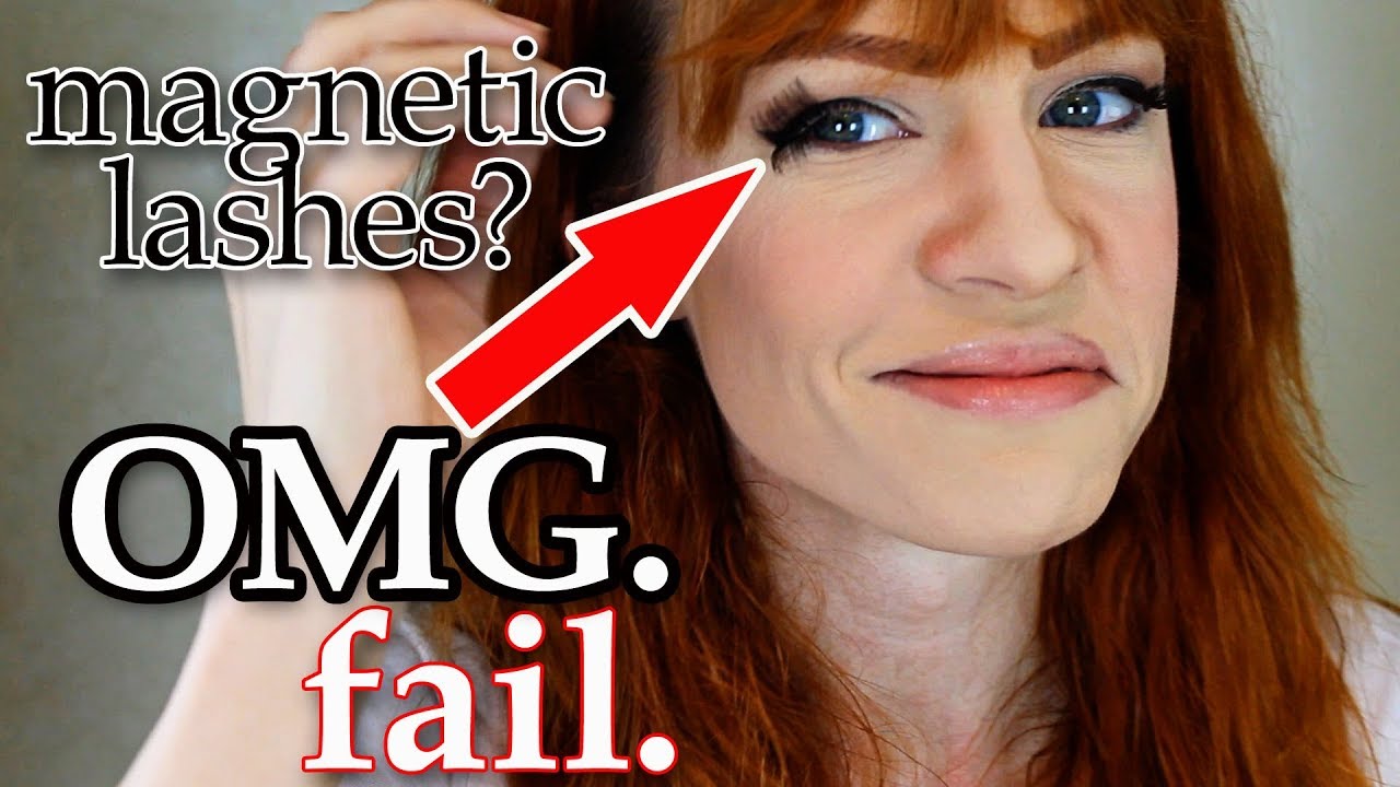 Sooo many fails! Watch my attempts! Magnetic Eyelashes. Are they worth ...