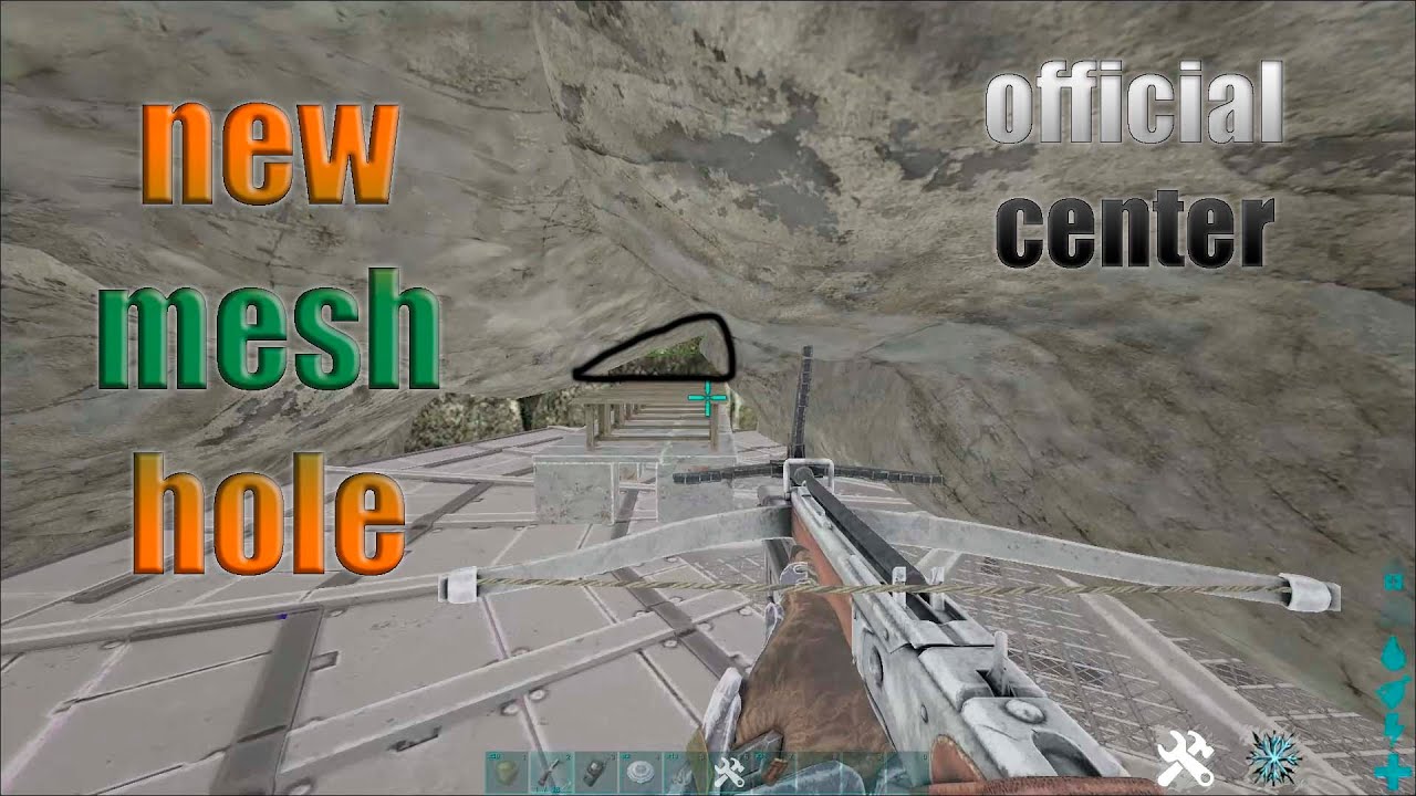 New mesh hole\ARK\The Center - YouTube
