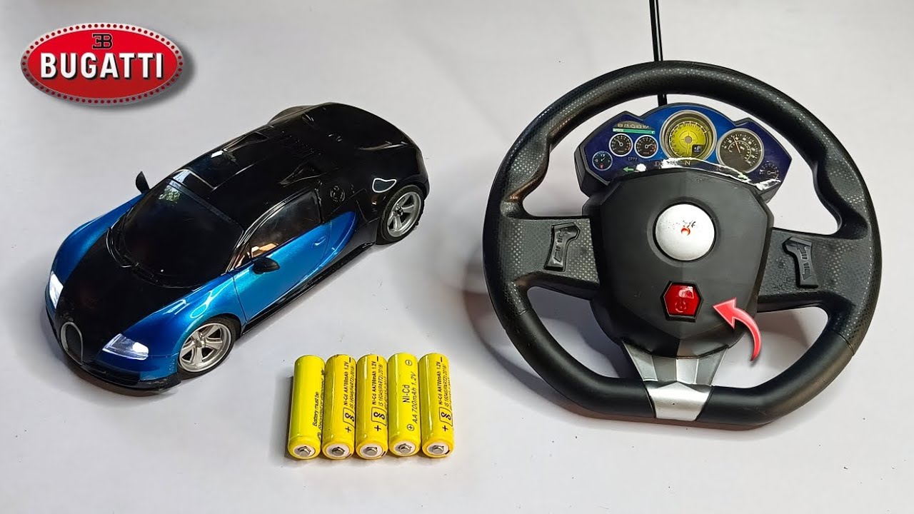 Unboxing RC Buggati Car| Remote Control Buggati Car Unboxing And ...
