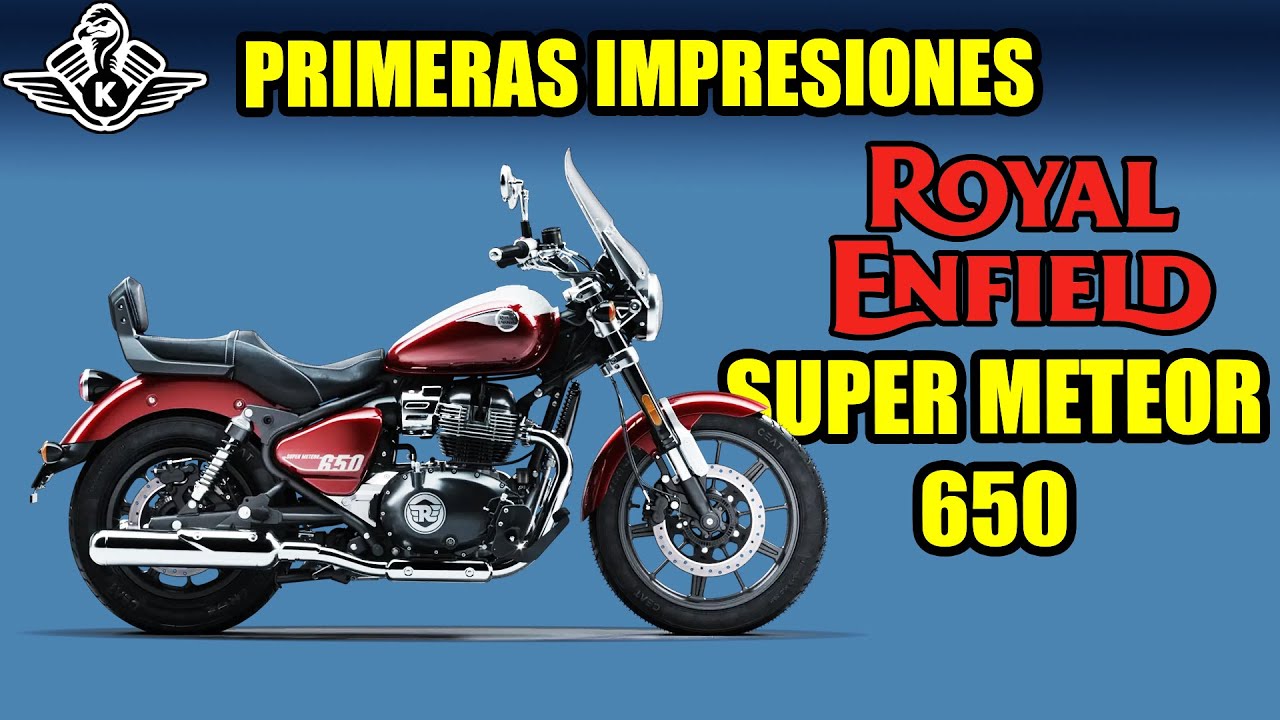 50Km con la SUPER METEOR 650 - Primeras Impresiones - YouTube