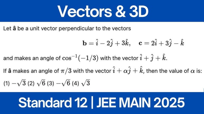Unit Vector Perpendicular To Given Two Vectors Youtube Adding