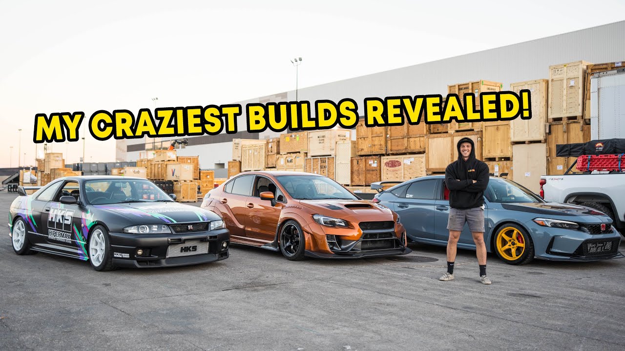 Revealing My CRAZIEST Builds at the BIGGEST Automotive Event - YouTube