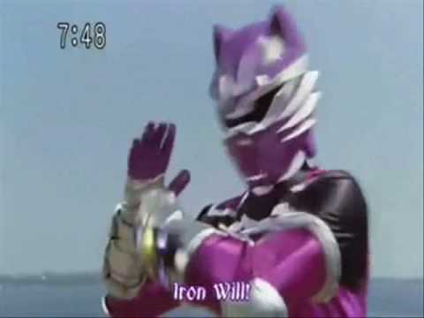 Gou Fukami Morphs Into GekiViolet - YouTube