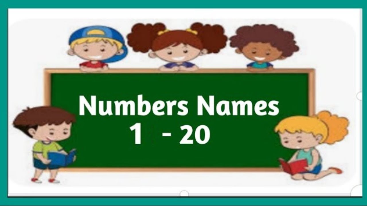 Learn Numbers From 1 To 20 | 123 Number Names | 1234 Numbers Song ...