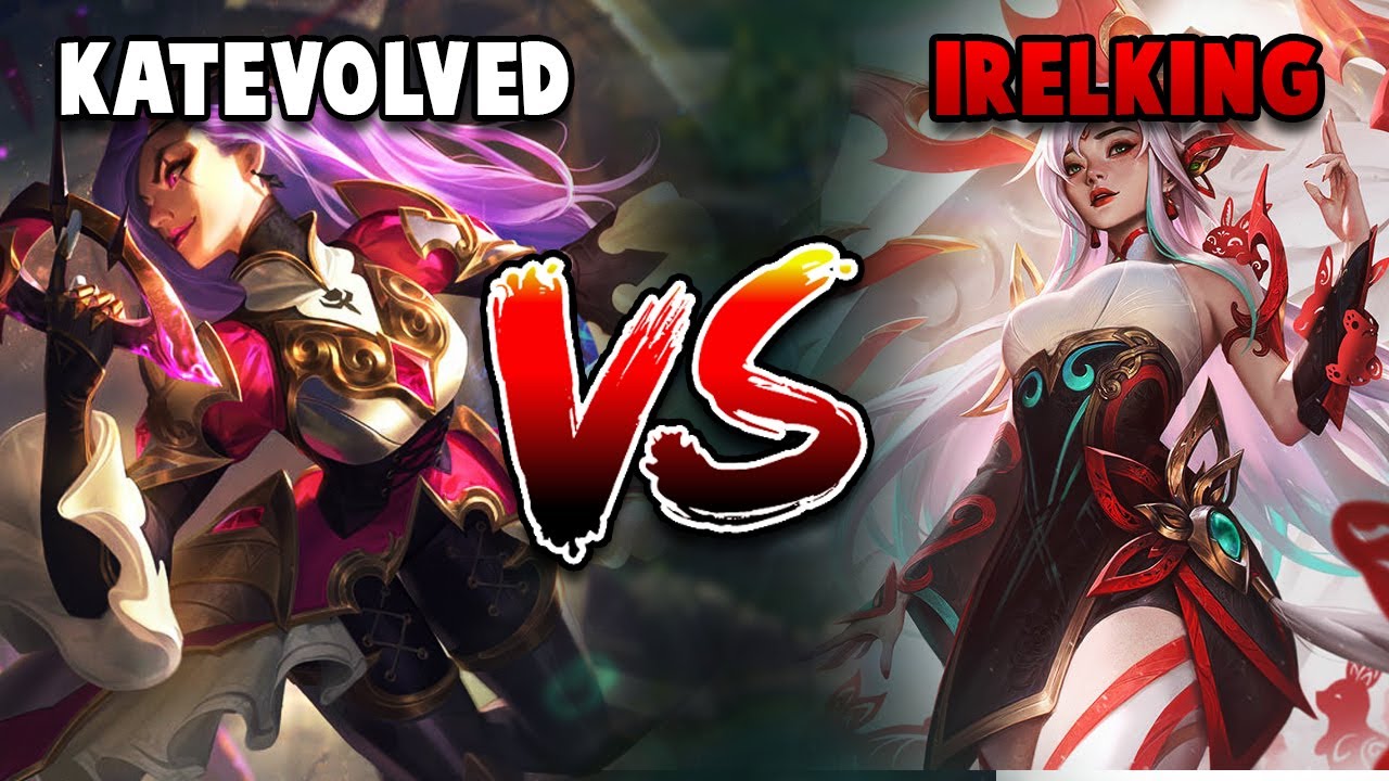 When the GOD OF KATARINA faces off with GOD OF IRELIA (KatEvolved vs ...