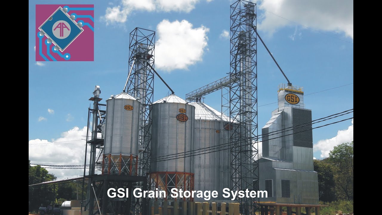 GSI grain storage system - YouTube