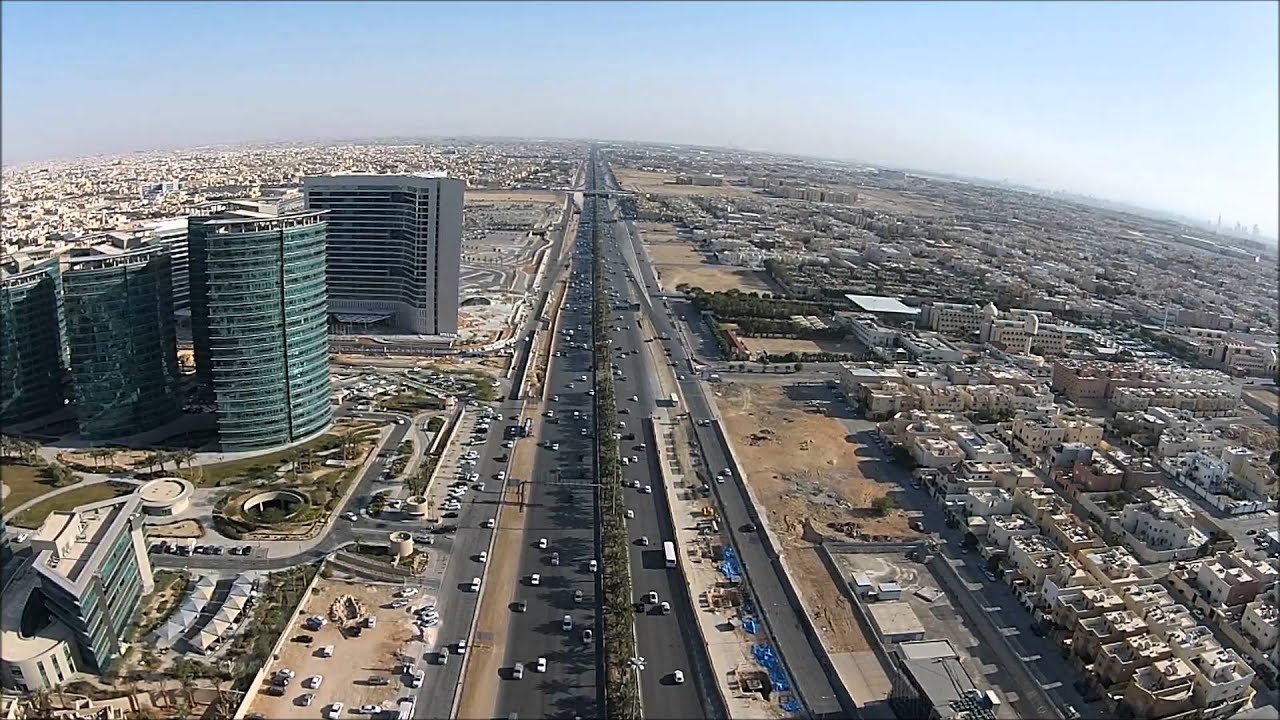 phantom 2 vision plus Riyadh City Exit 8الرياض تصوير جوي - YouTube