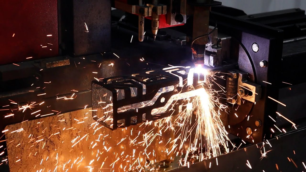 JD2 RC6 Rotary Cutter Demo - Fancy Square Tube - YouTube