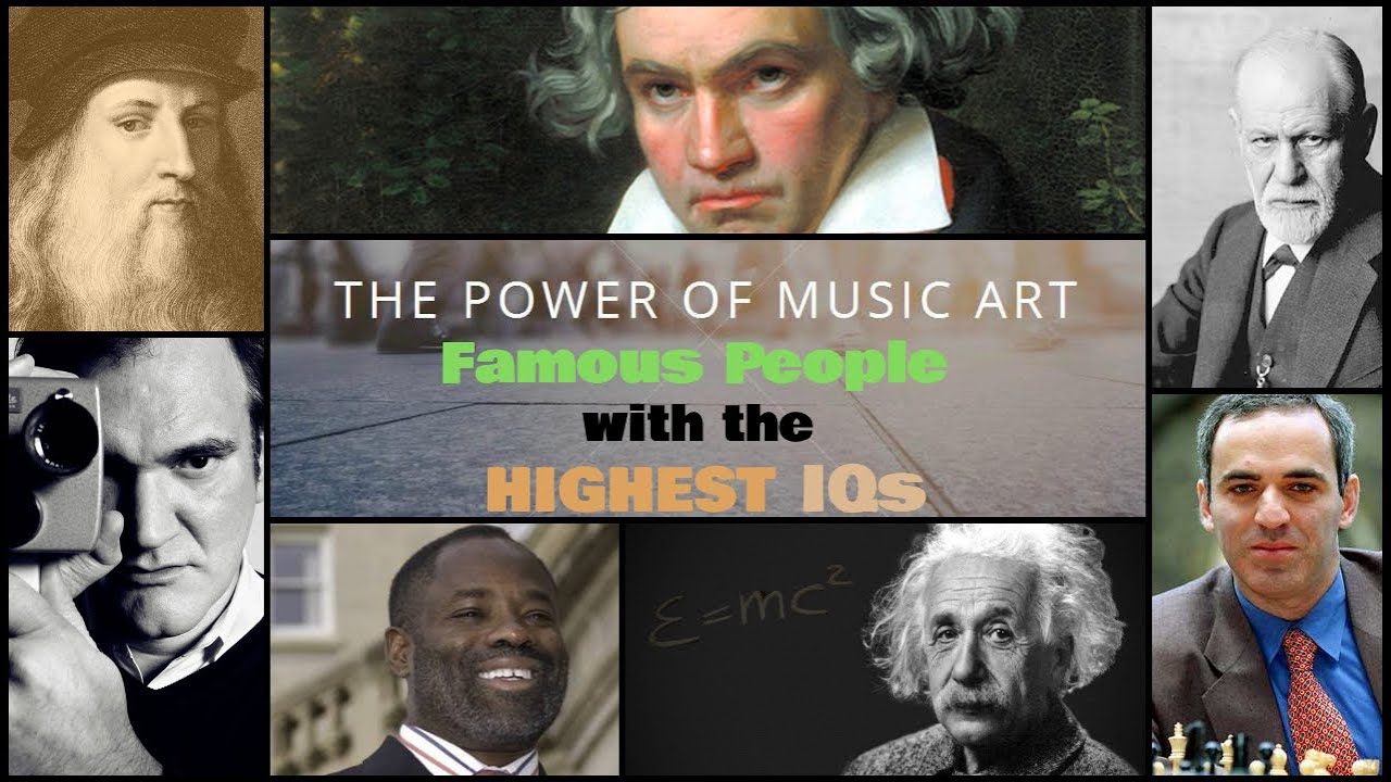 Famous People with the Highest IQs - YouTube