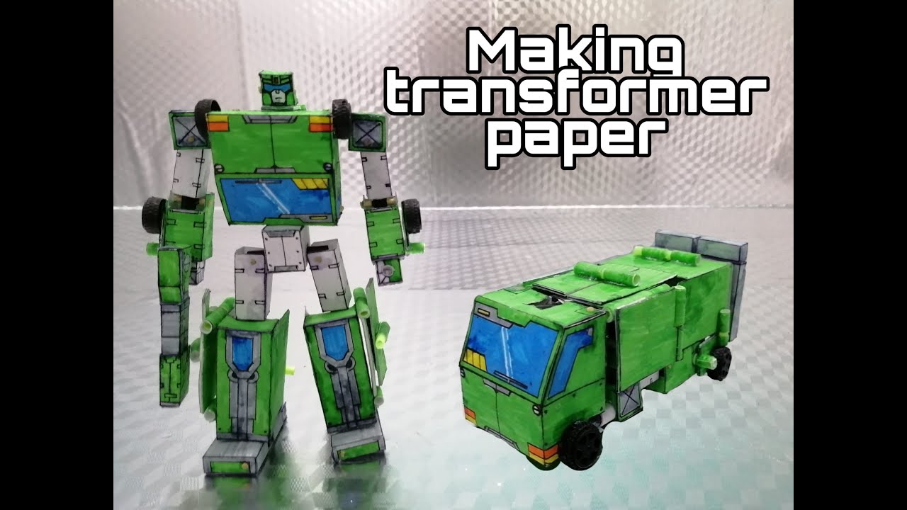 Making transformer paper!! MTA -ORIGINAL series - 01!! Mô hình ...