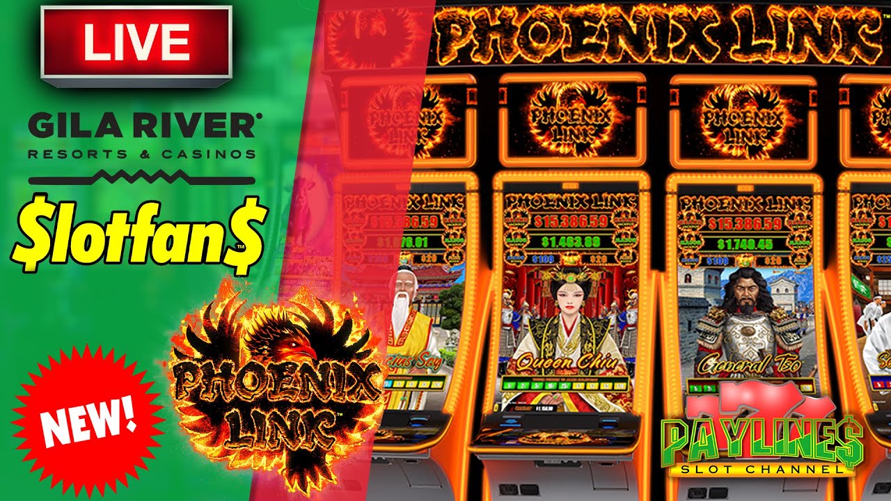 🔴 LIVE 🎰 FIRST IN ARIZONA! PHOENIX LINK SLOT AT GILA RIVER CASINO! # ...