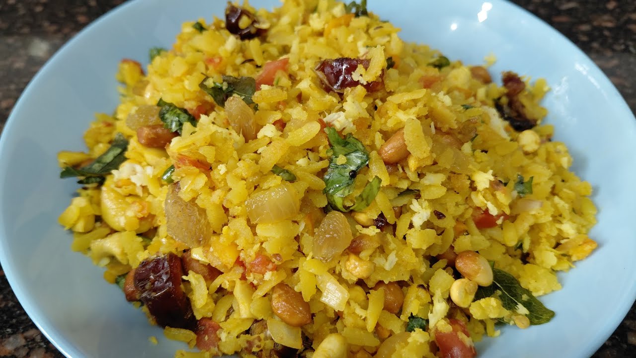 Quick Poha Recipe | Easy Indian Breakfast - YouTube