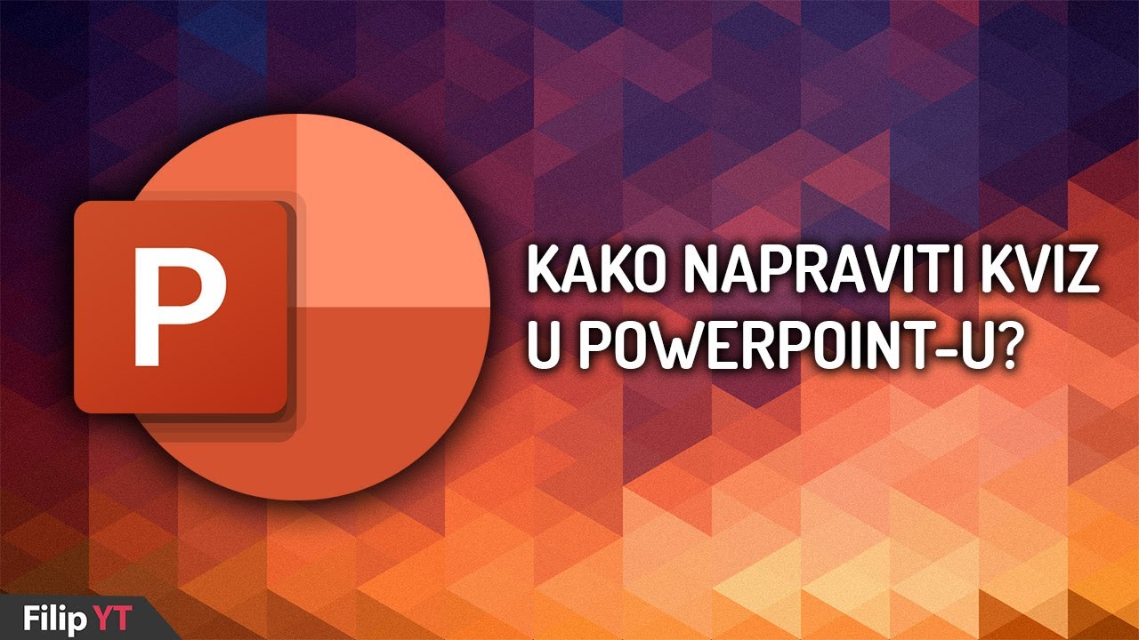 Kako napraviti kviz u Powerpoint-u? - JEDNOSTAVNO UPUTSTVO - YouTube