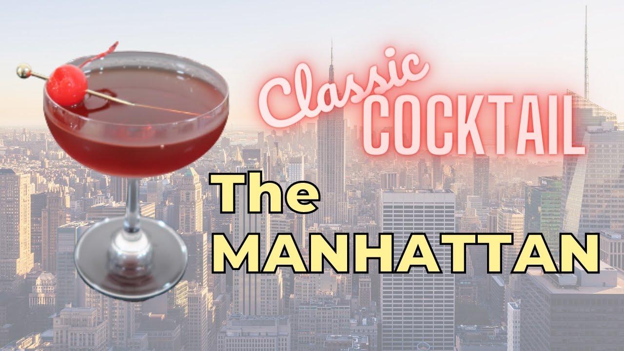 Classic Cocktails! How to Mix a Manhattan - YouTube