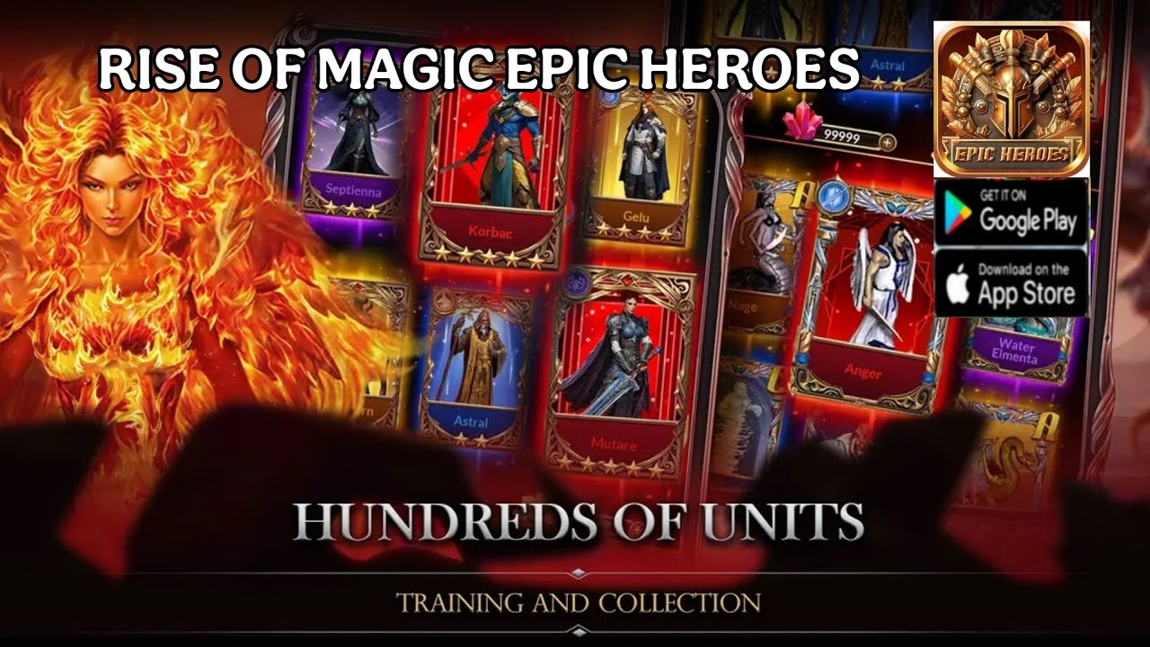 Rise of Magic: Epic Heroes Gameplay - RPG Game Android - YouTube