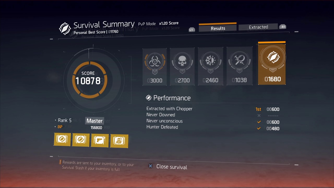 The Division™ Master Rank Score - Solo Run - YouTube