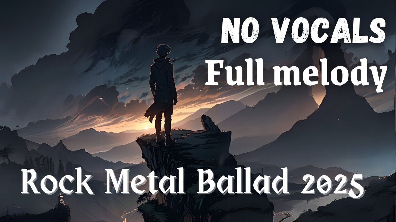 Rock Metal Ballad Instrumental Full Melody 2025 - YouTube