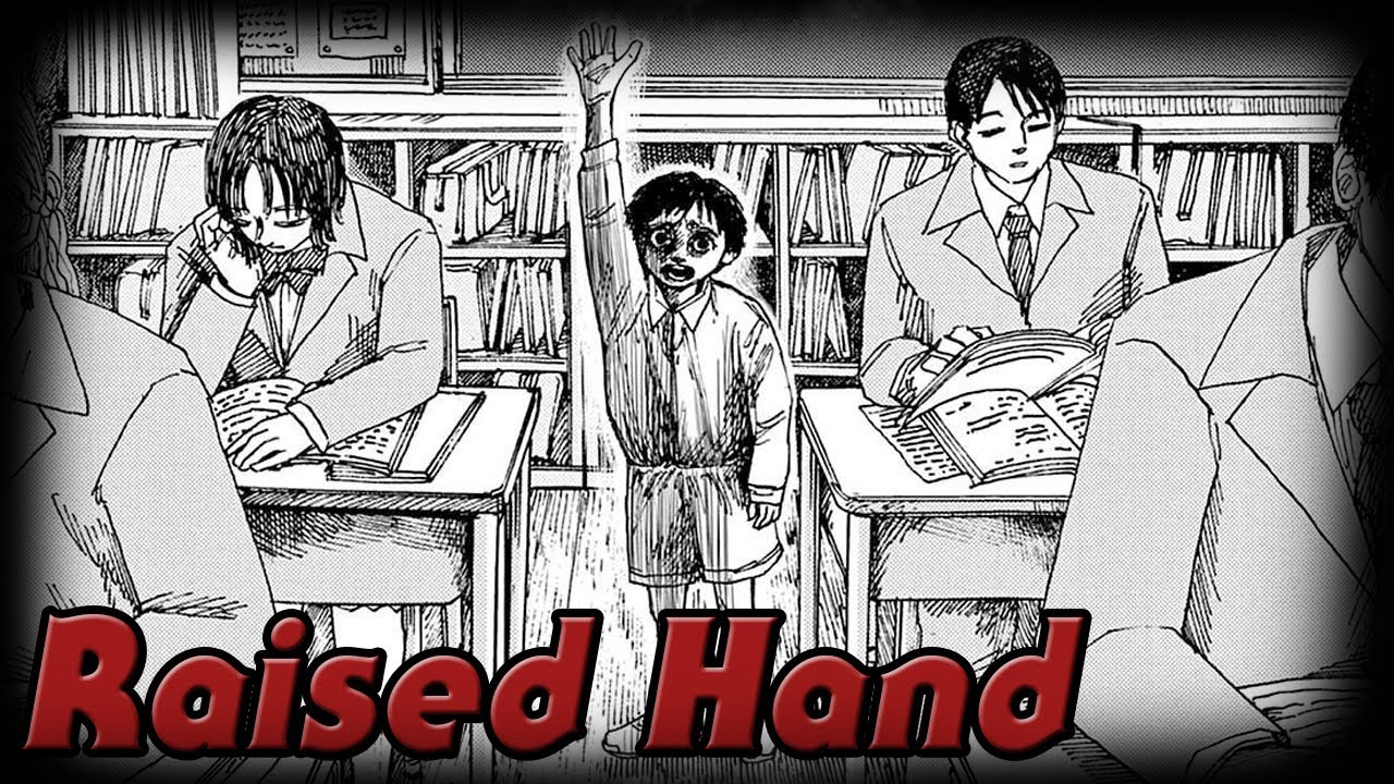"Raised Hand" Animated Horror Manga Story Dub and Narration - YouTube