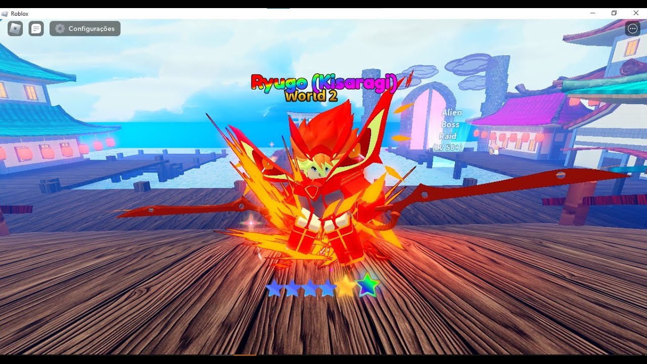 SHOWCASE RYUGO KISARAGI 6 ESTRELAS NIVEL 1 COM BUFF - YouTube