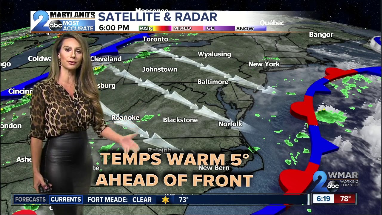 Sabrina's Weather Forecast August 27 - YouTube