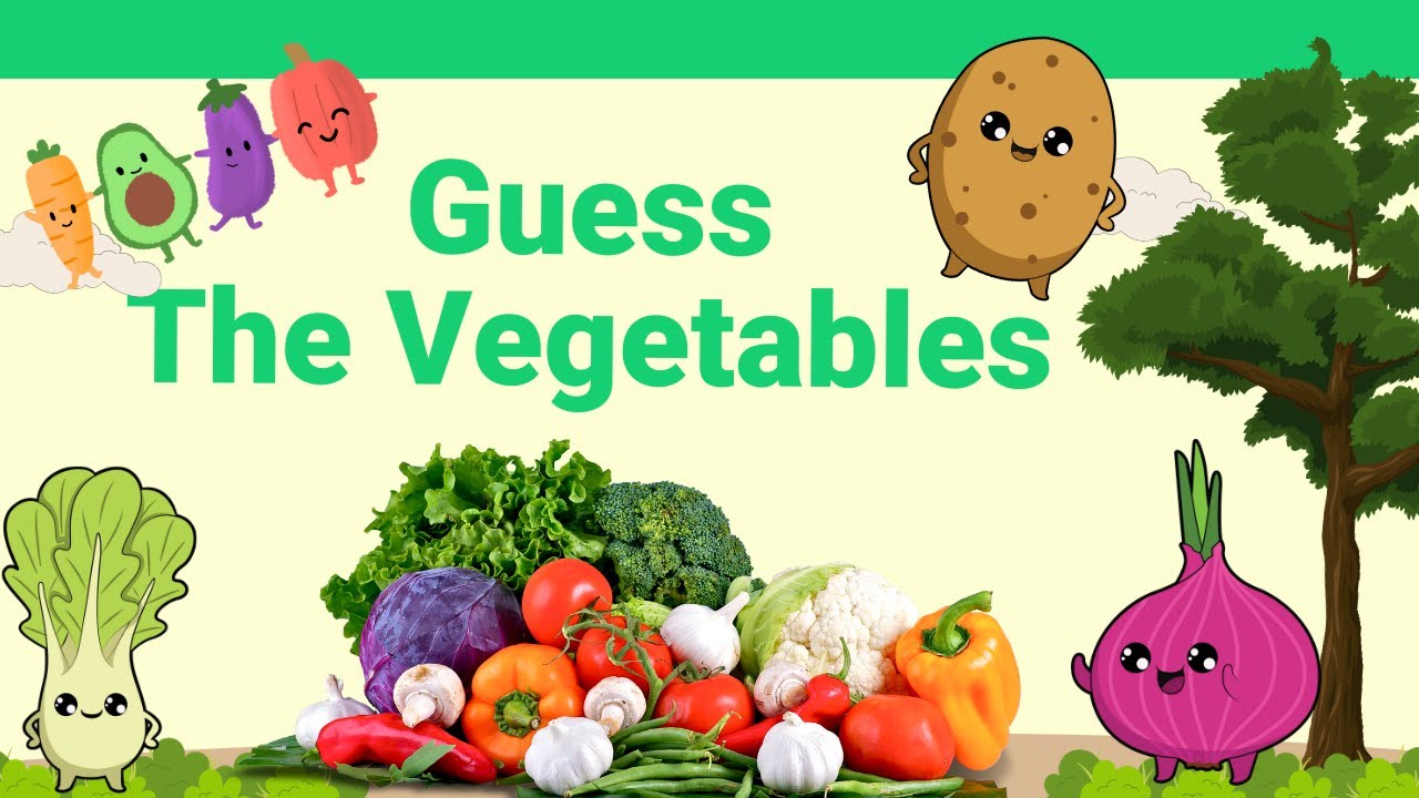 "Ultimate Veggie Quiz for Kids: Can You Guess the Vegetables?" - YouTube