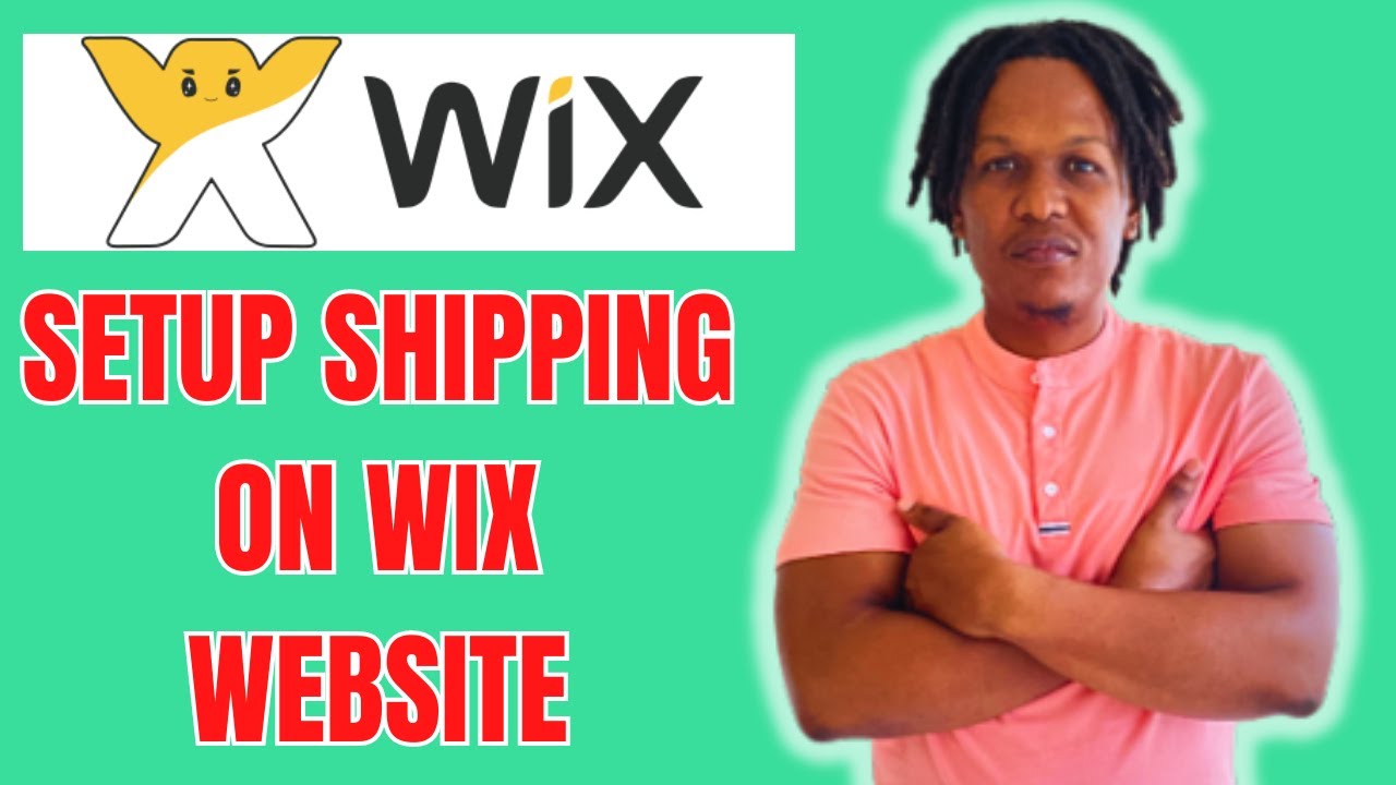 HOW TO SETUP SHIPPING ON WIX WEBSITE 2024 - YouTube
