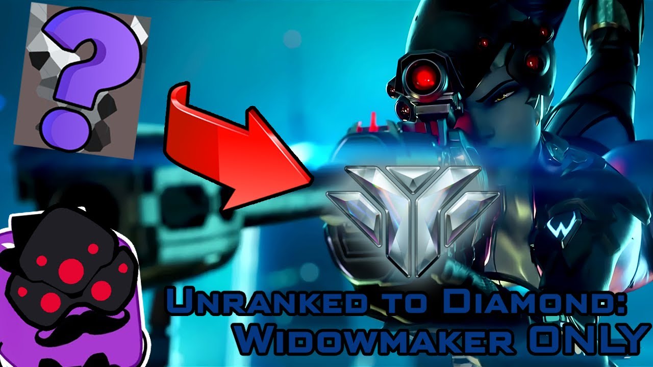 I Start an Unranked to Diamond Widowmaker Only Challenge! - YouTube
