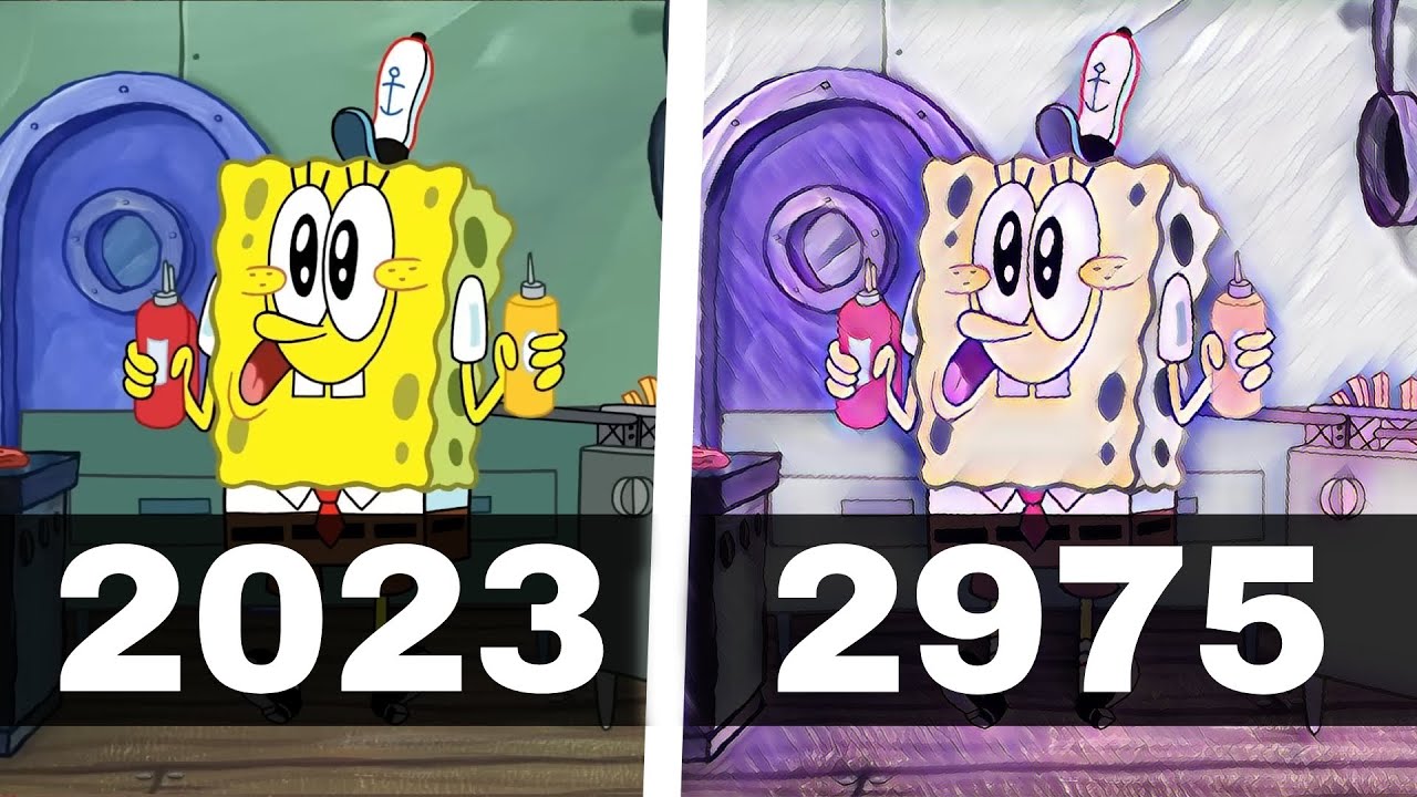 If MODERN SpongeBob Used THE ANIMATION Style - YouTube