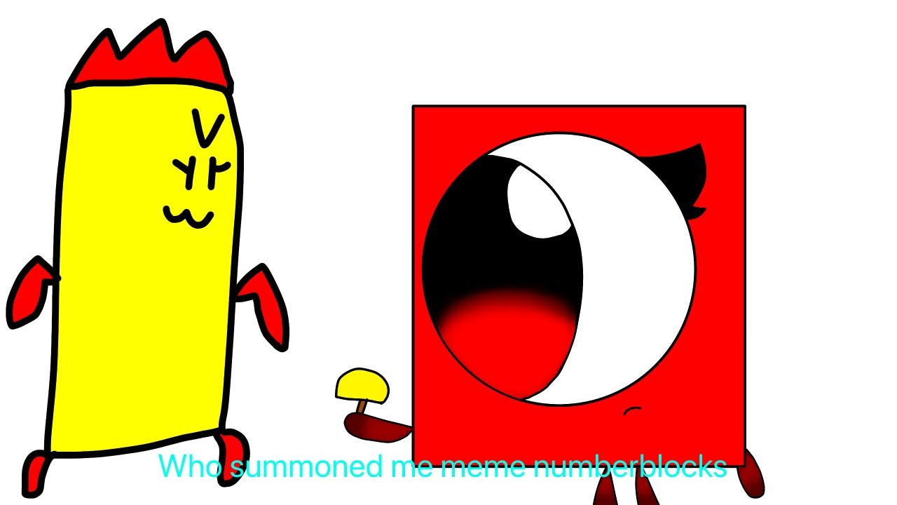 who summoned me meme numberblocks - YouTube