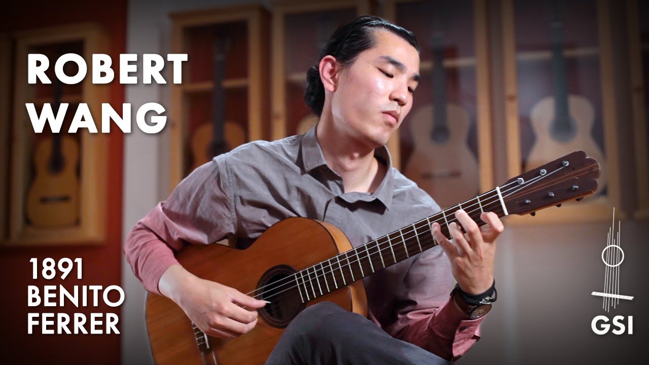 Johann Sebastian Bach's "BWV 1003: Andante" performed by Robert Wang on a 1891 Benito Ferrer ...