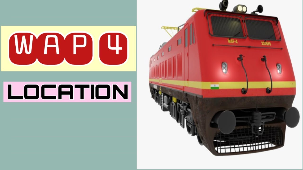 CONVENTIONAL LOCO WAP-4 LOCO LOCATION - YouTube
