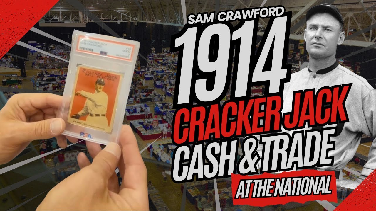 Trading a 1914 Cracker Jack Baseball Card at the National Sports ...