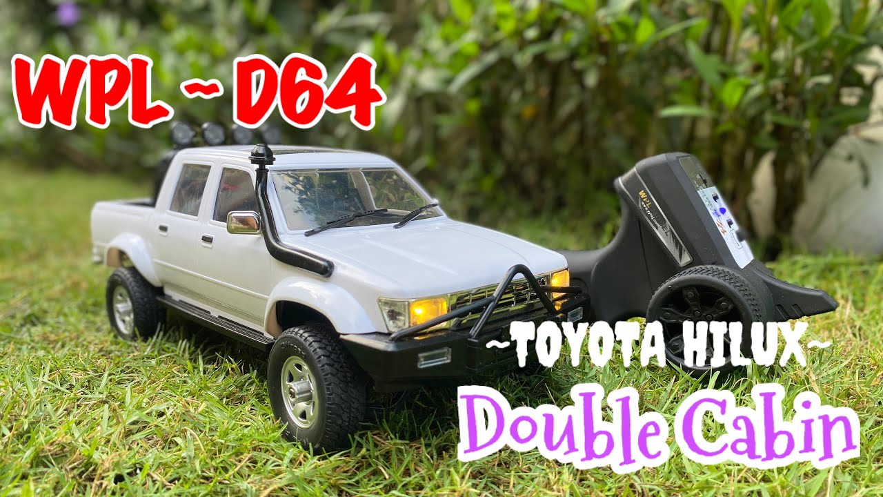 RC TOYOTA HILUX 1/16 WPL D64 - YouTube