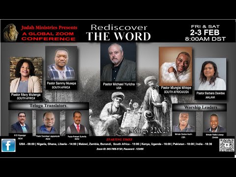 Pastor Mary Mulenga | Rediscover The Word Global Zoom Conference | Day ...