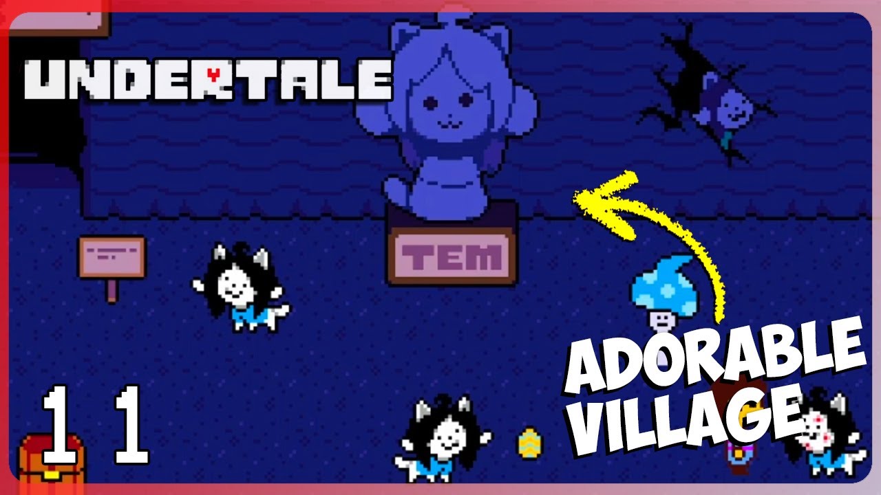 hOI! welcom to... da TEM SHOP!!! 😺 | Undertale Blind Playthrough - YouTube