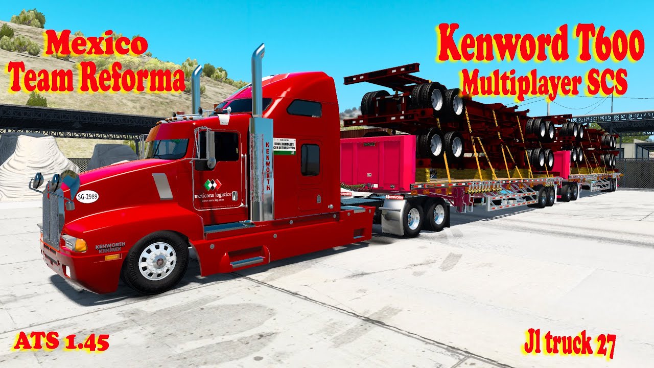 🚛 ATS 1.45 🚛 Acompáñame a Rutiar por México map. Team Ref. 🚛vamos por ...