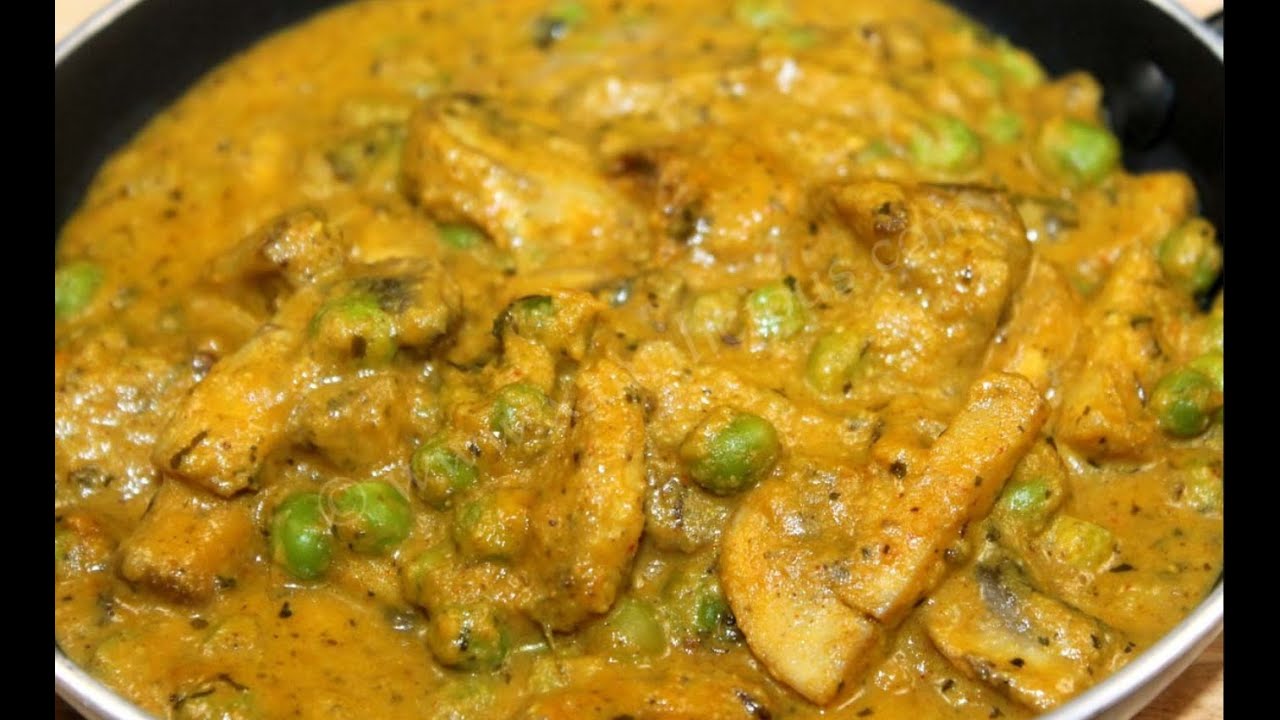 Mutter Mushroom Recipe | A Flavorful Veggie Delight - YouTube