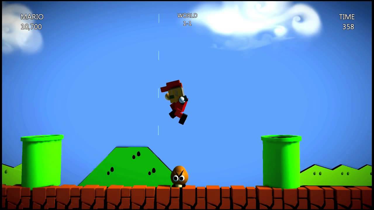 Project Spark Community game: Super Mario Brothers World 1-1 - YouTube