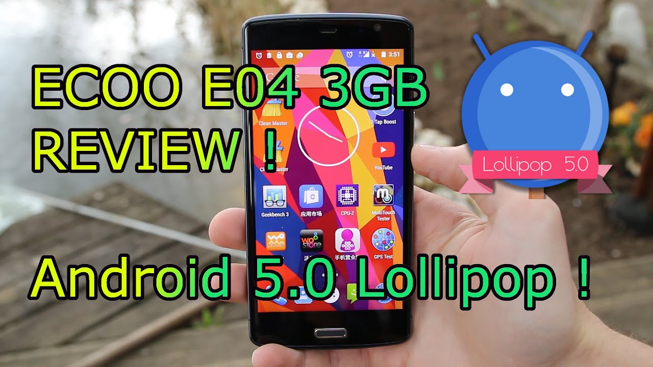ECOO E04 Aurora Plus - 3GB RAM - 64bit ANDROID 5.0 Lollipop - Full ...