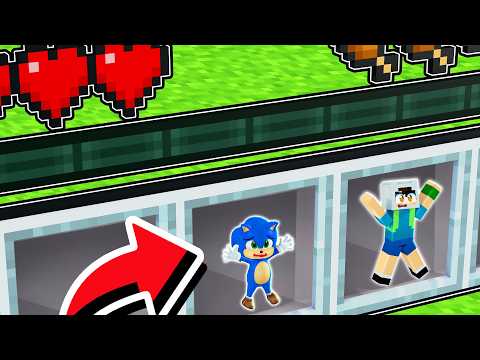 ENES VE BEBEK SONİC ENVANTERİN İÇİNE SAKLANDI 😱 Minecraft